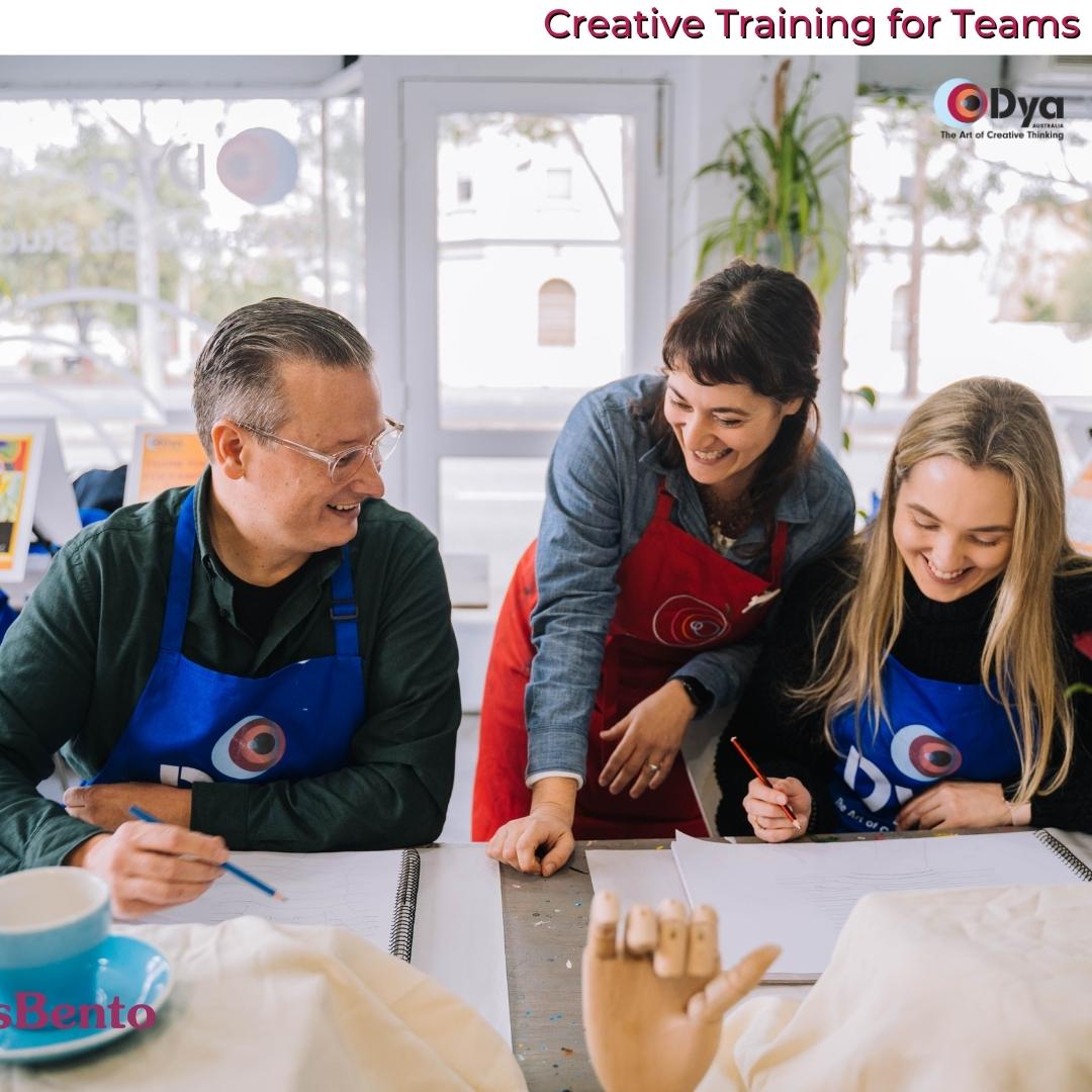 Creative Training for Teams: Connect Through Art - Dya Australia